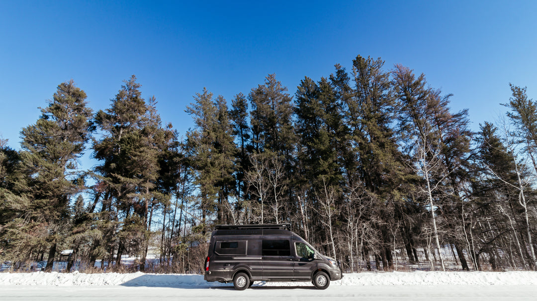 Almont: Off-Grid Custom Ford Transit 148 EXT Camper | 2Pines Upfitters