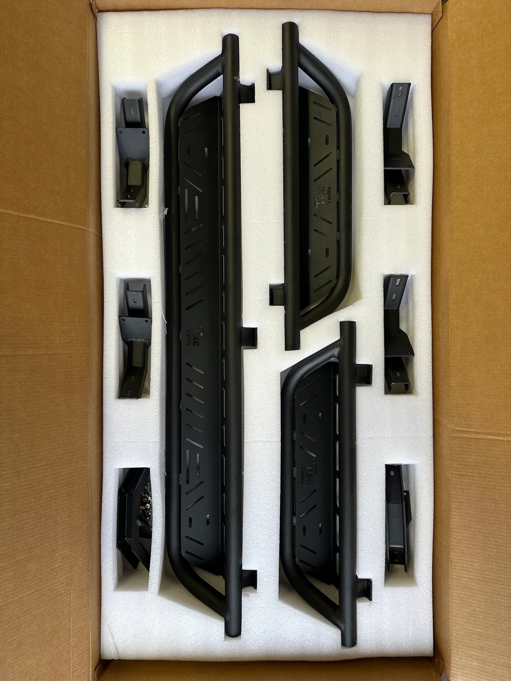 Sprinter Van Running Boards - 3 Piece Set - Tec Van – 2Pines Upfitters