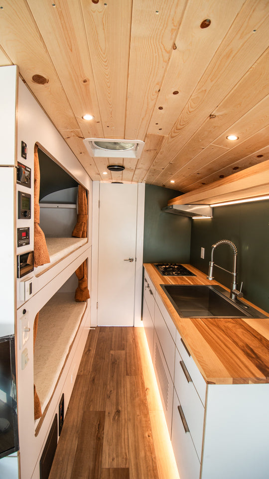 Sully | The Best Short Skoolie Conversion Ever Built – 2Pines Upfitters