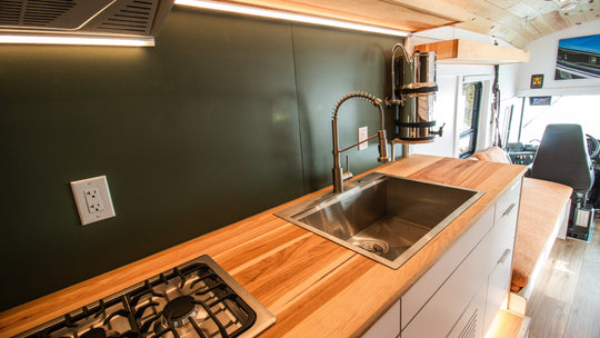 Sully | The Best Short Skoolie Conversion Ever Built – 2Pines Upfitters